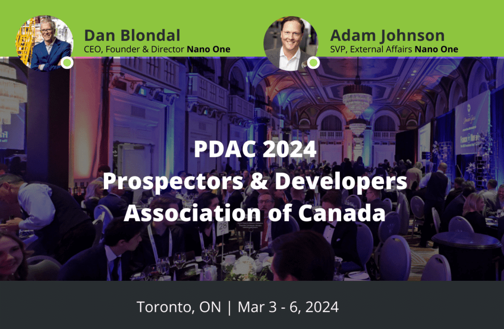PDAC 2024 | Nano One®